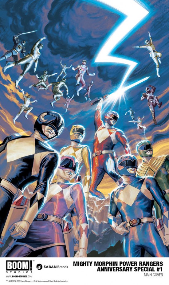 Power Rangers ganhará HQ comemorativa | Diário Radioativo