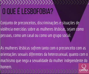Lesbofobia Camtra - Blog da Igualdade