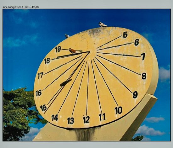 O Relógio do Sol é história! - Blog | Nosso Parque da Cidade