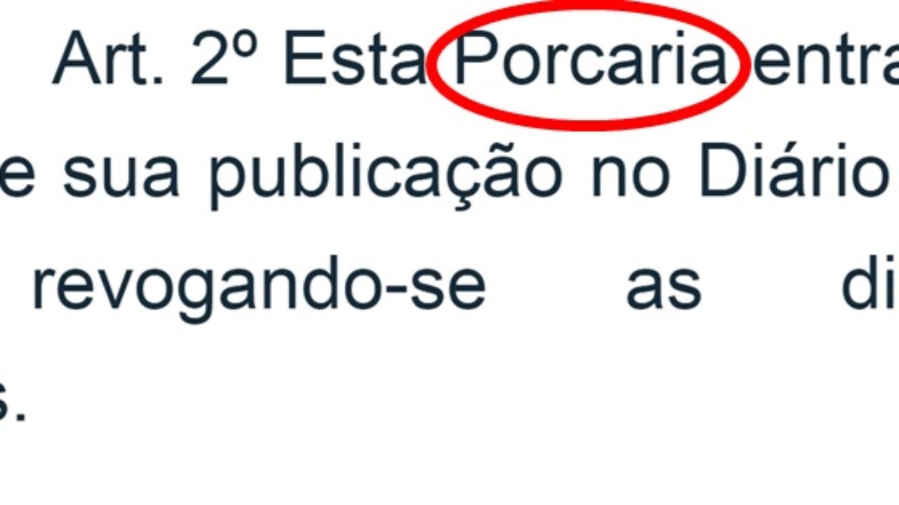Porcaria