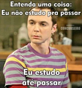 Melhores memes de concurso! Humor é importante para manter estudos