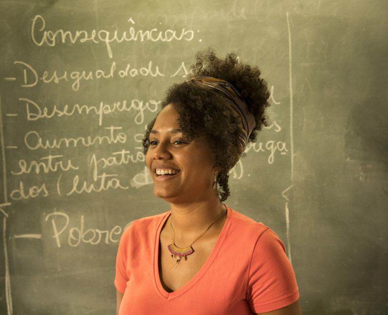 Credito: Globo/João Cotta. Camila (Jéssica Ellen) de Amor de mãe ...